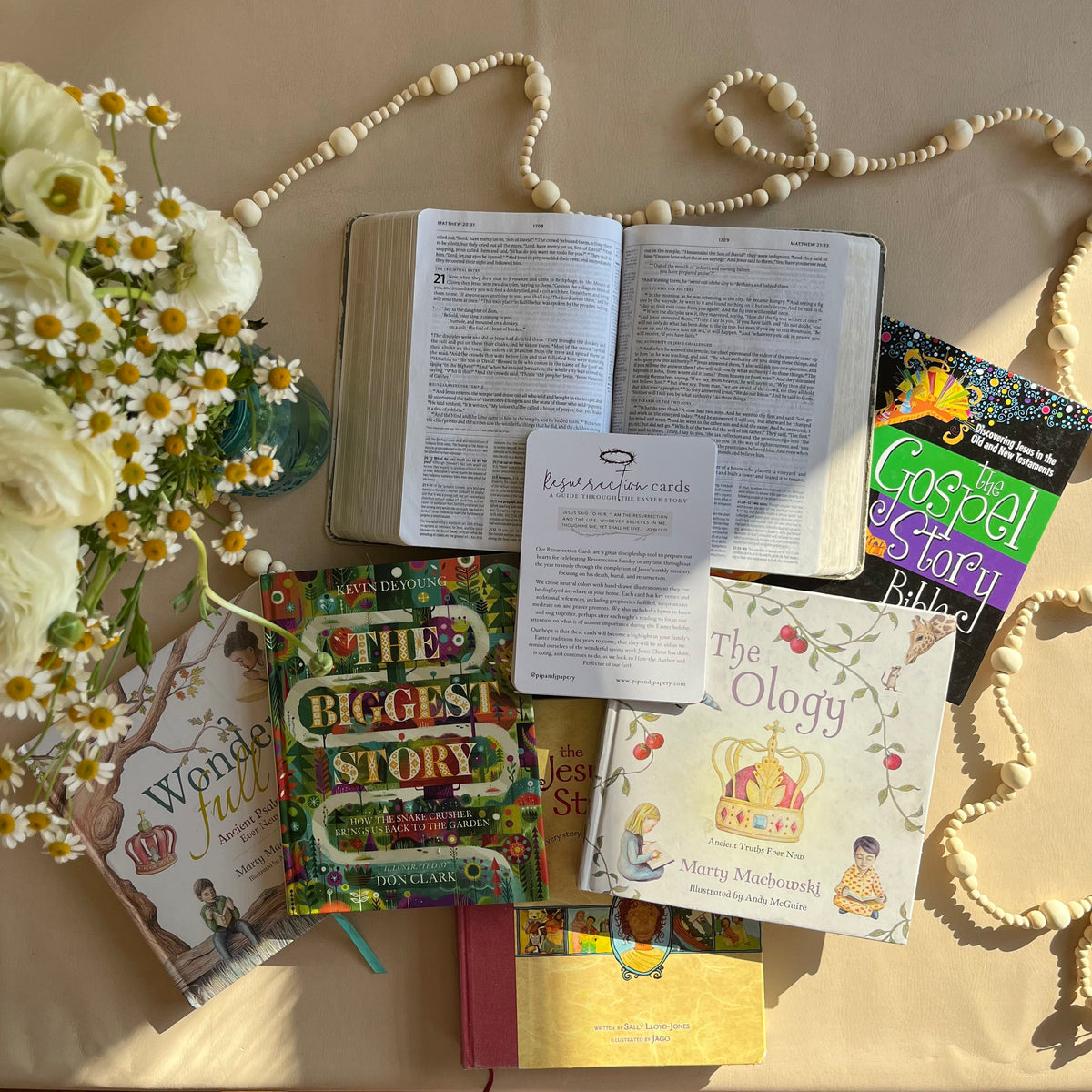 Resurrection Cards with younger children – Pip & J Papery